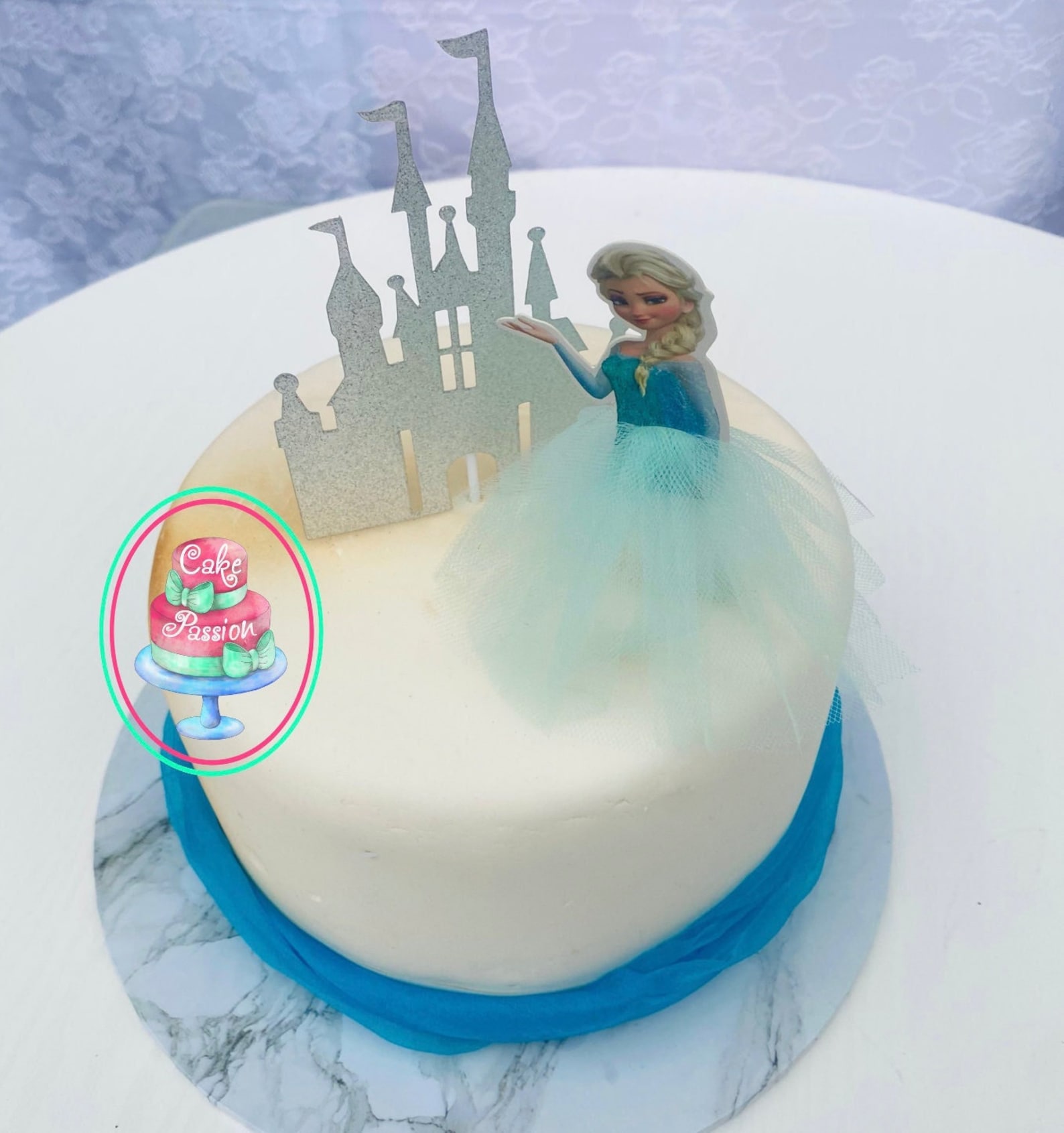 Frozen Cake Topper Elsa Anna Cake Topper Frozen Birthday - Etsy