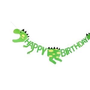 Dinosaur Happy Birthday Bunting - Etsy