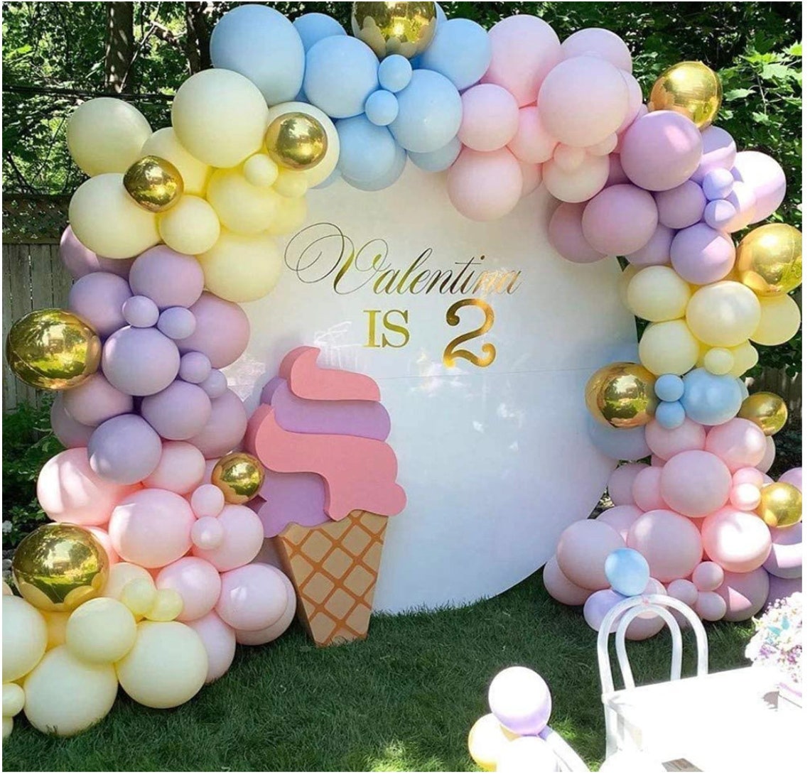 Macaron Pastel Balloon Arch Kit Pastel Balloon Garland Kit - Etsy