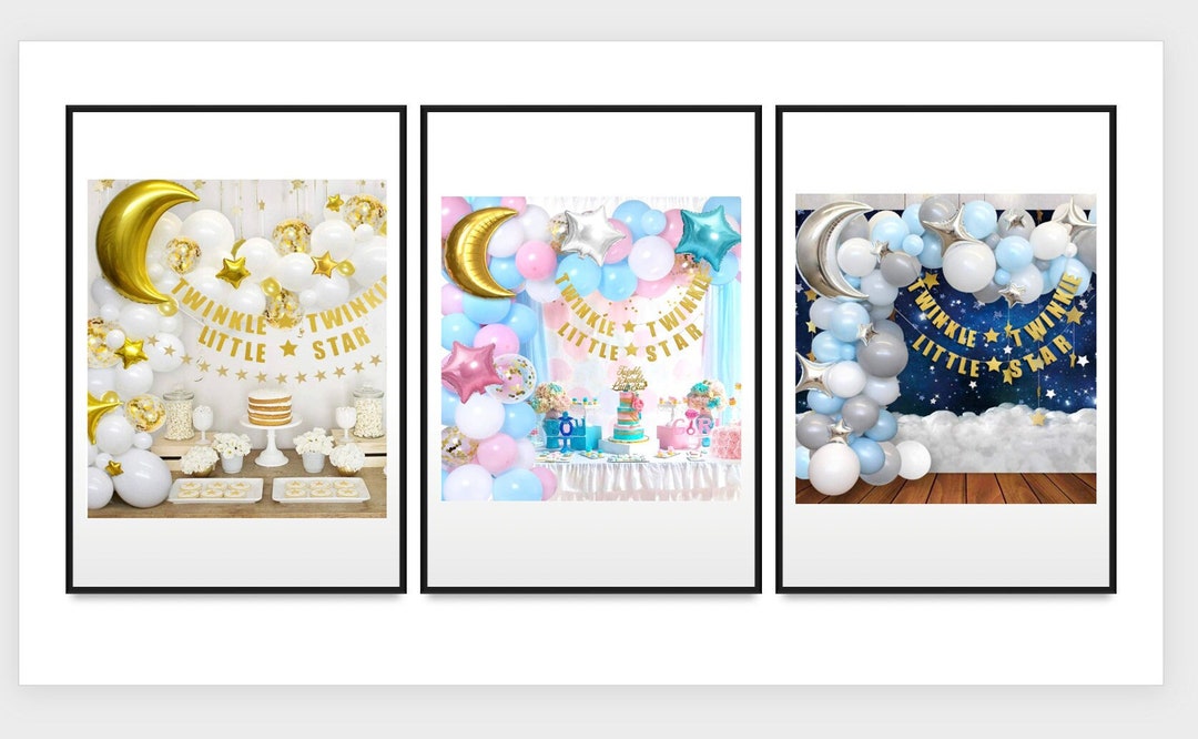 Twinkle Twinkle Little Star Balloon Arch,twinkle Little Star Baby ...