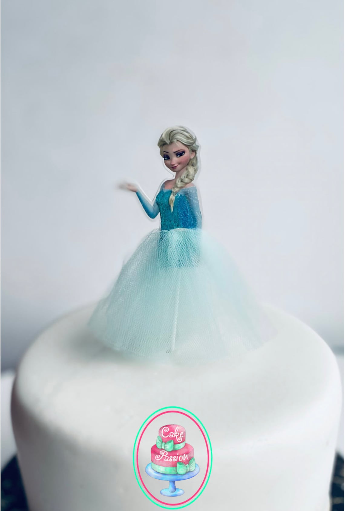 Frozen Cake Topper Elsa Anna Cake Topper Frozen Birthday - Etsy