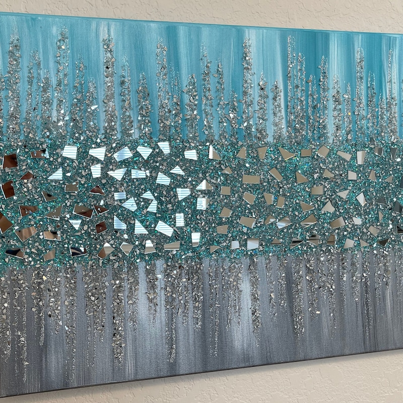 Turquoise Wall Decor - Etsy