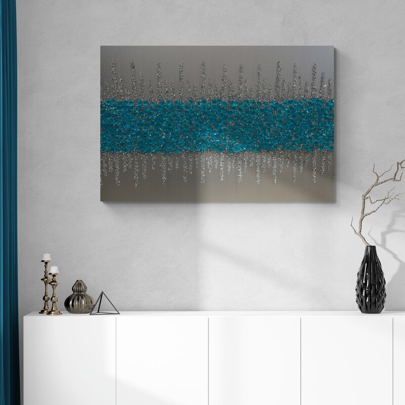 Turquoise Wall Decor - Etsy
