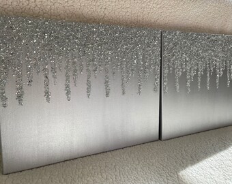 Canvas Bling Art - Etsy