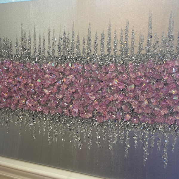 Pink Painting - Etsy