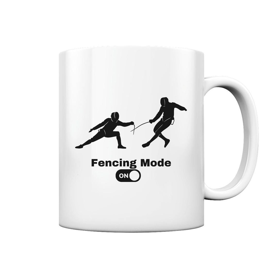 Fencing Mode Fencing Fight Fencer - Cup and Coffee Mug - Etsy