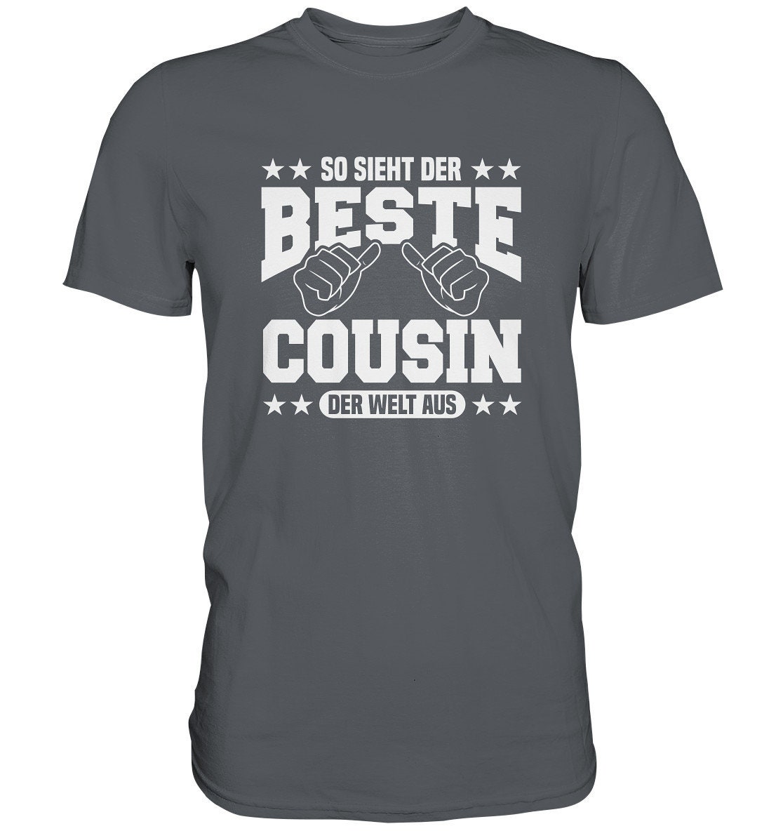 So Sieht Der Beste Cousin Der Welt Aus T-shirt Cousins - Etsy