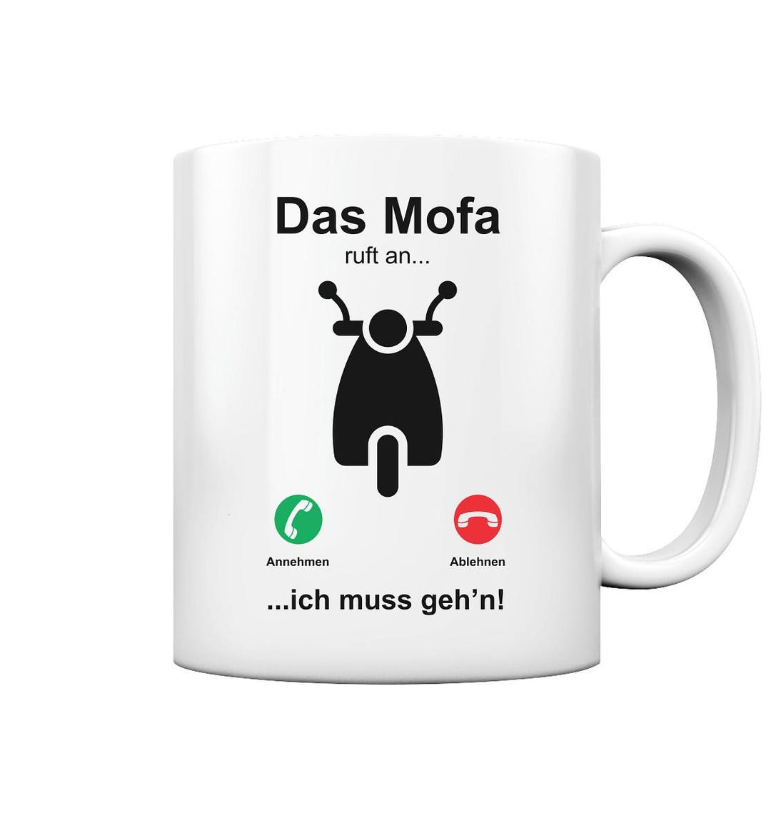 Mofa Calls Funny Moped Drivers - Cup and Coffee Mug - Etsy