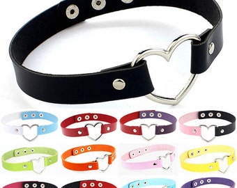 Heart Collar | Etsy