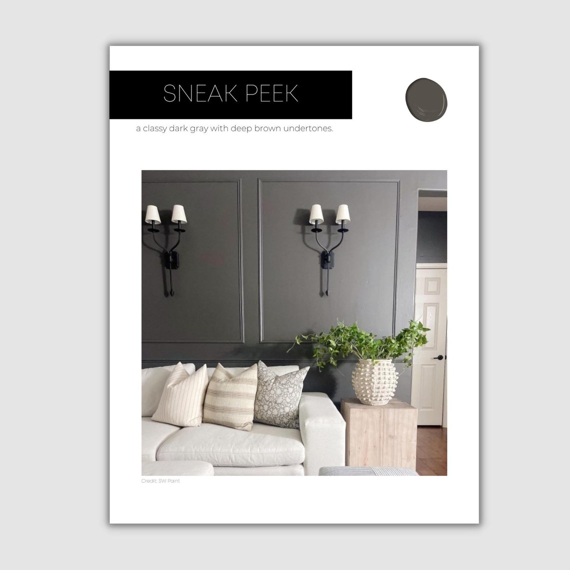 Dragon's Breath Benjamin Moore Paint Palette Warm - Etsy