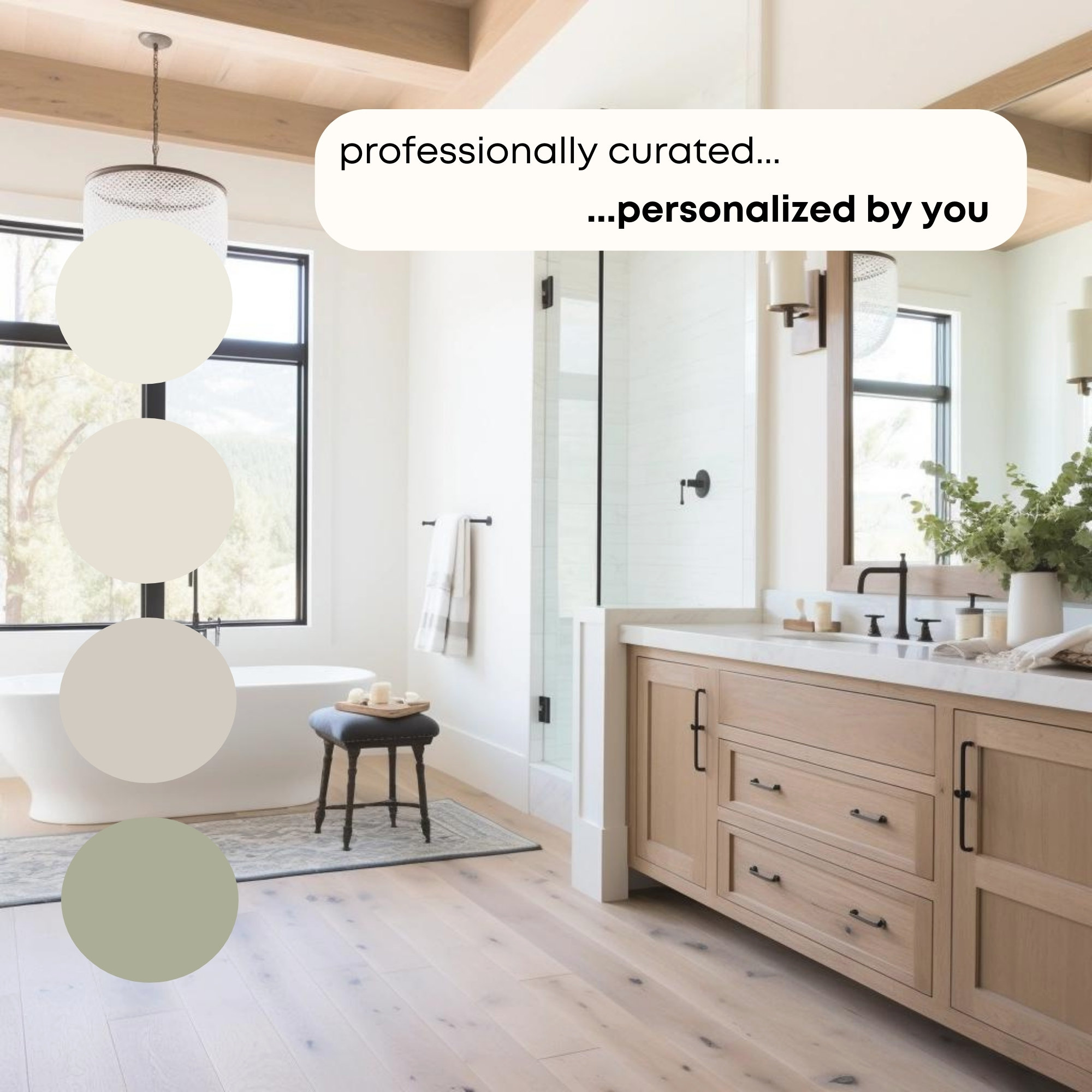 Benjamin Moore Saybrook Sage Paint Palette, Best Selling Neutrals ...