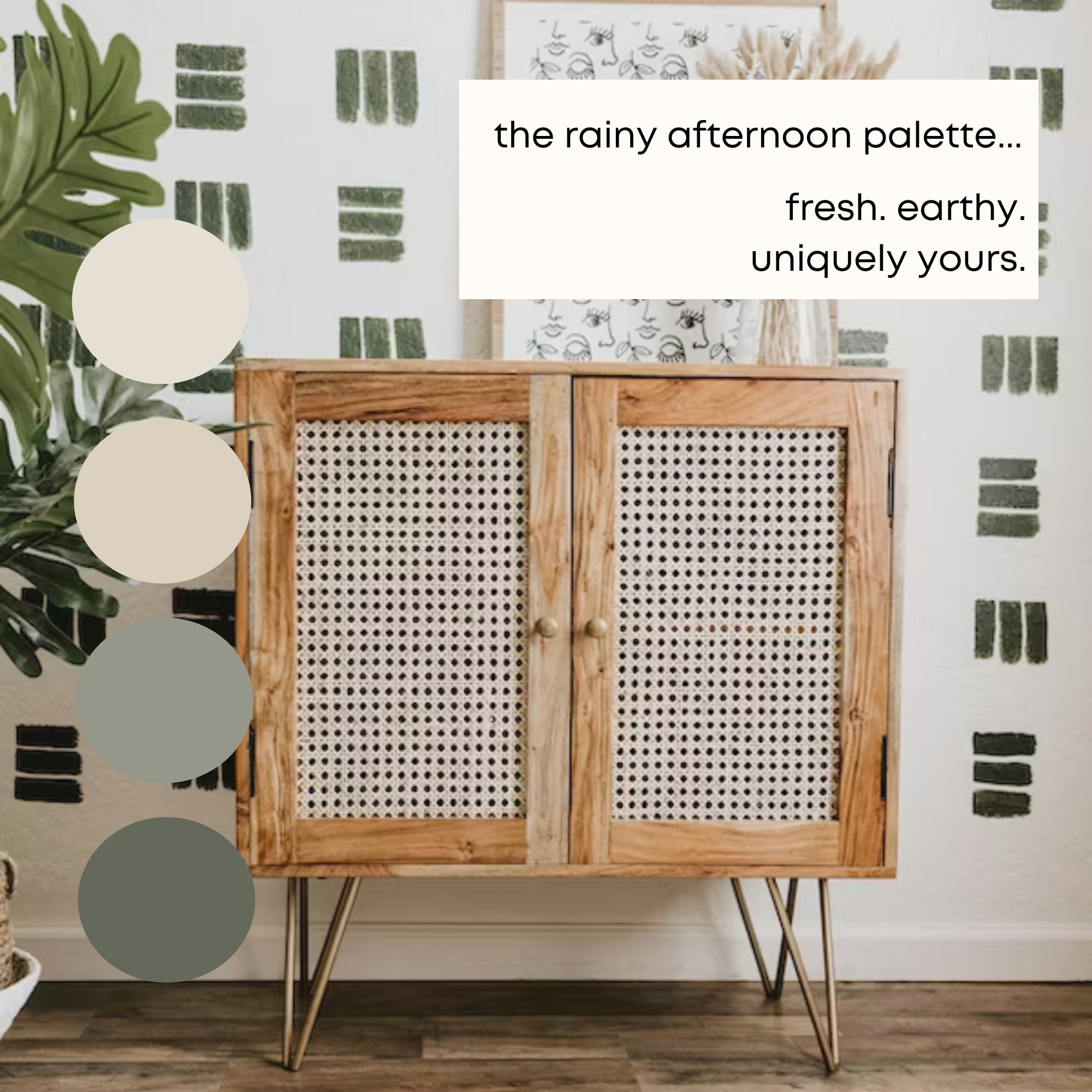 Rainy Afternoon Benjamin Moore Paint Palette, Interior Paint Colors for ...