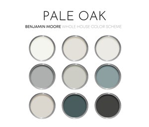 Calm House Paint Palette, Benjamin Moore, Calm Review, Coastal Palette ...