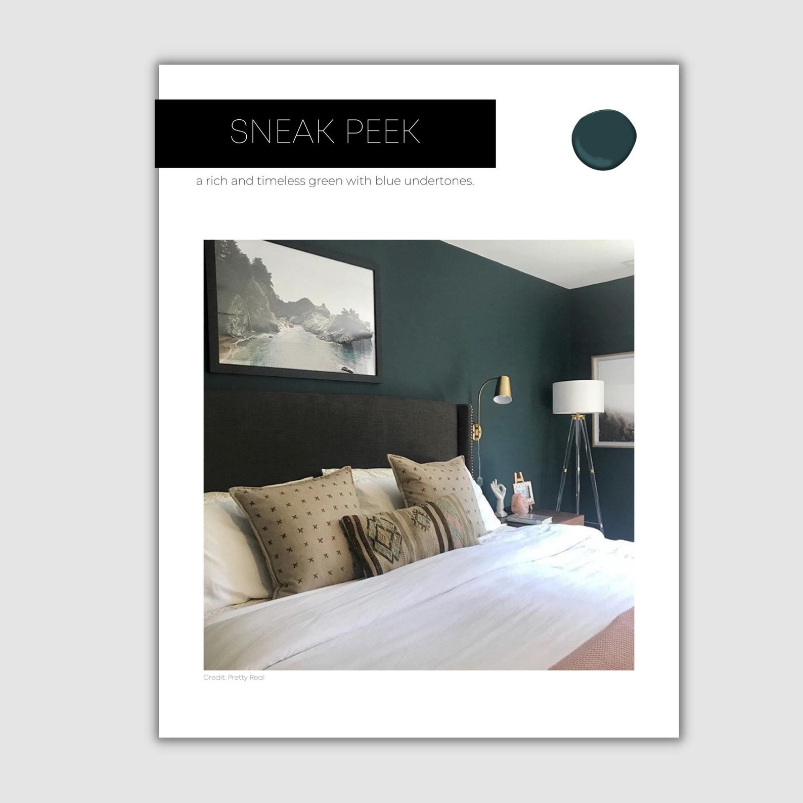 Dragon's Breath Benjamin Moore Paint Palette Warm - Etsy