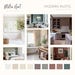 Modern Rustic Benjamin Moore Paint Palette, Modern Mountain, Rustic ...