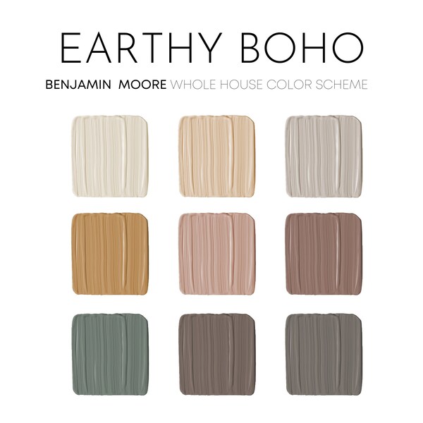 Boho Paint Palette - Etsy