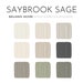 Benjamin Moore Saybrook Sage Paint Palette Best Selling - Etsy