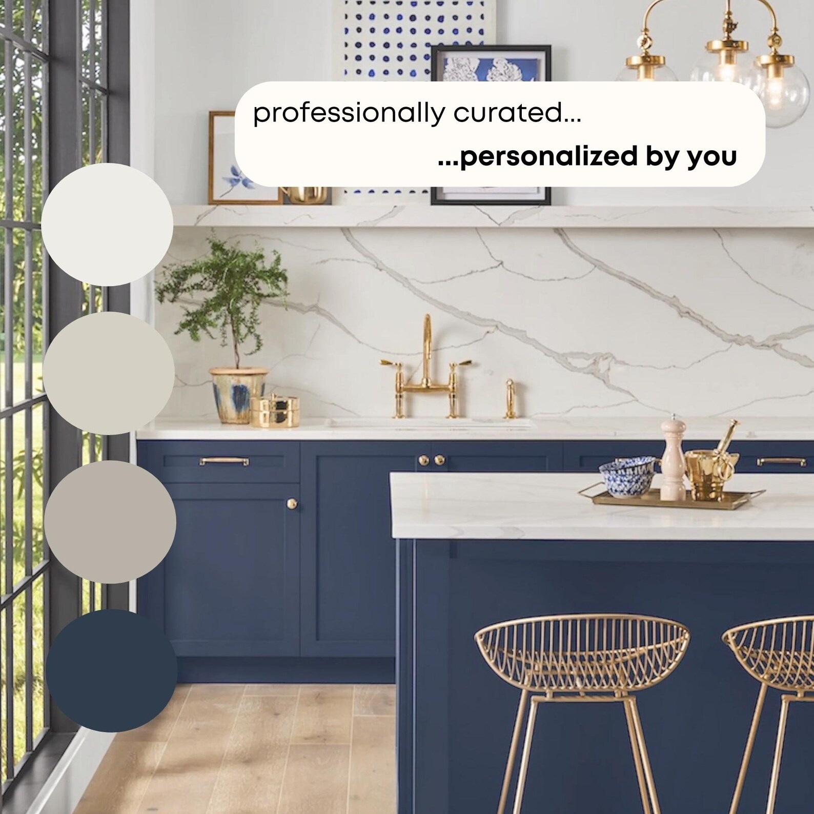 Sea Salt Benjamin Moore Paint Palette Modern Coastal Interior Paint ...