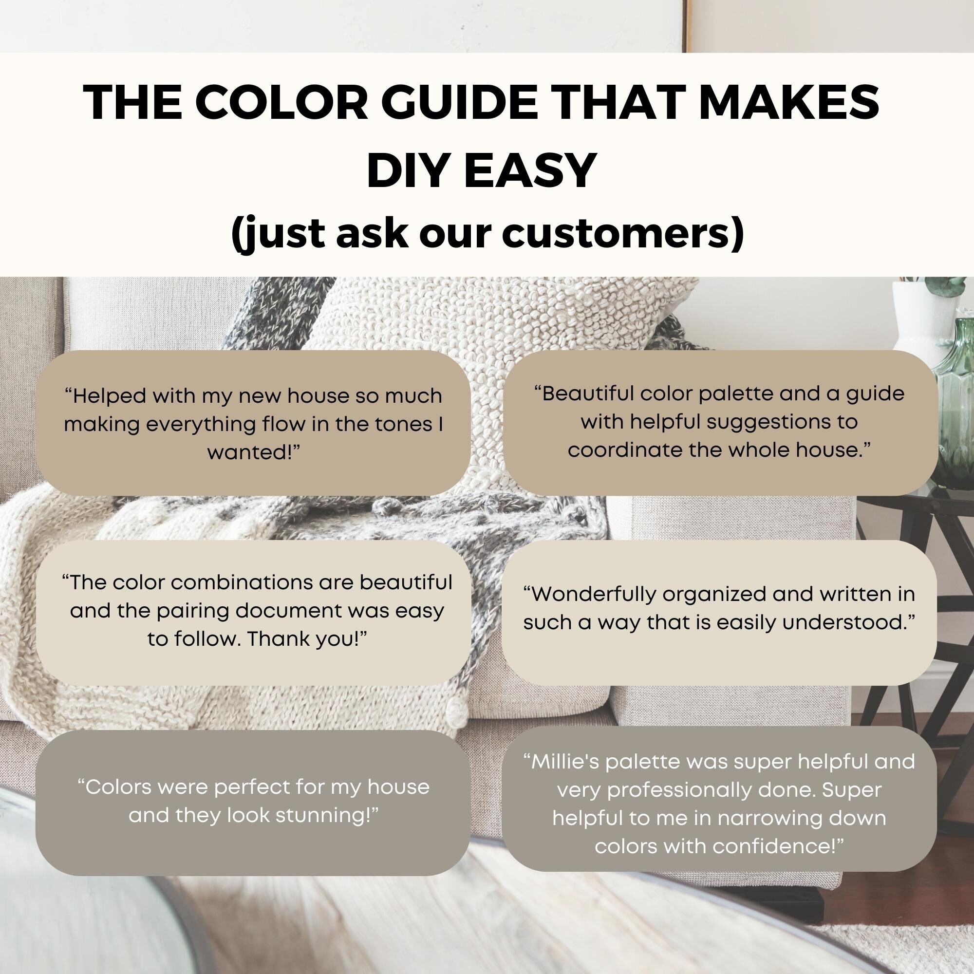 Earthy Neutrals Benjamin Moore Paint Palette, Paint Colors for Home ...