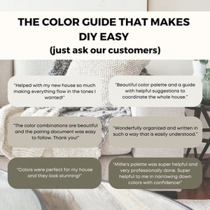 Modern Mountain Benjamin Moore Paint Palette, Modern Neutral Interior ...