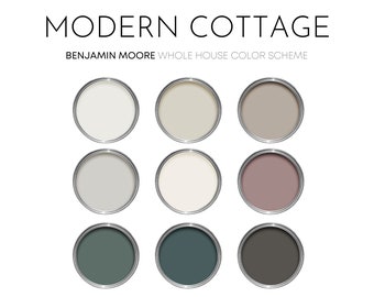 Benjamin Moore Morning Dew Palette, Fresh Color Palette, Bestselling ...