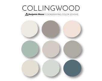 Benjamin Moore Collingwood - Etsy
