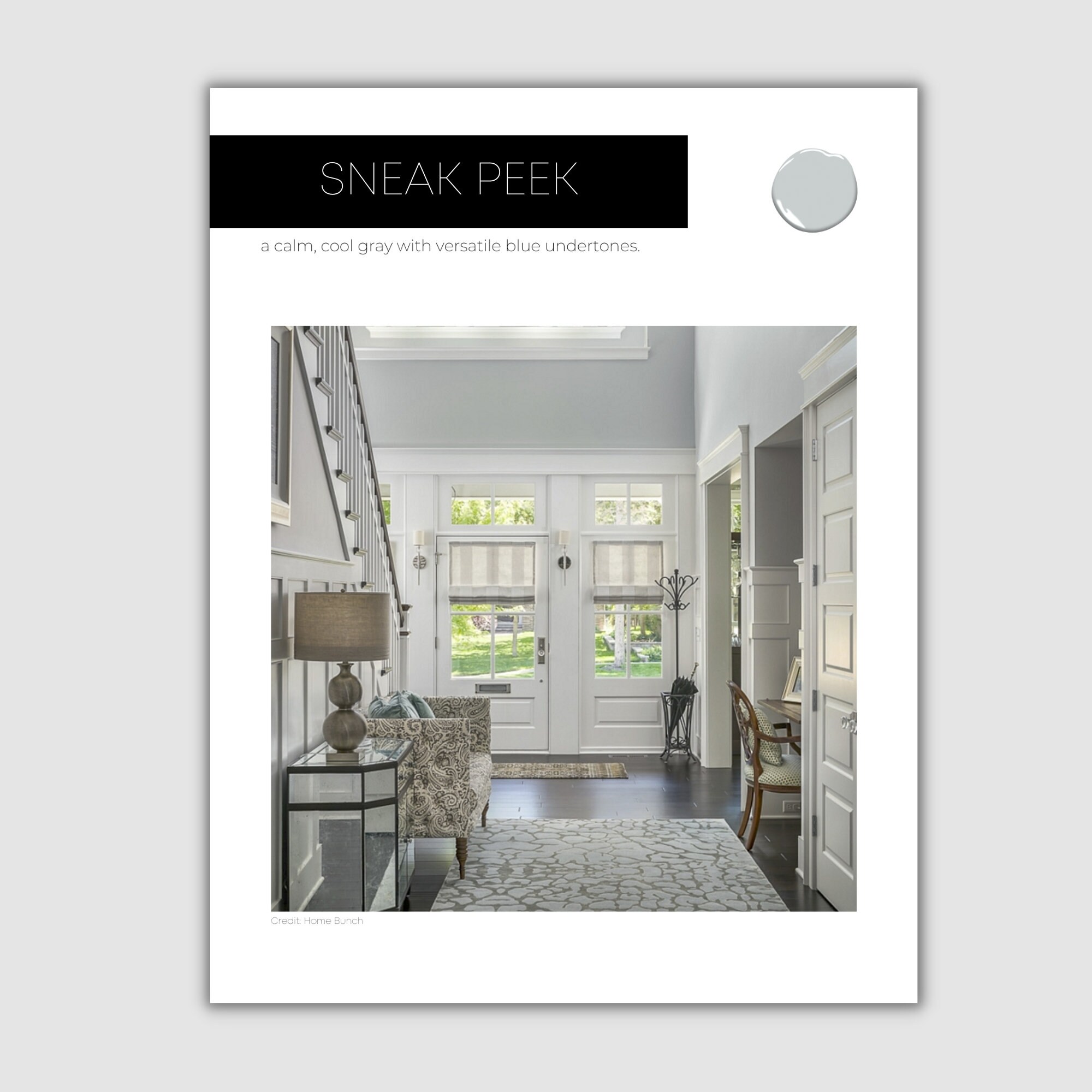 Calm and Peaceful Sherwin Williams Paint Palette Modern - Etsy