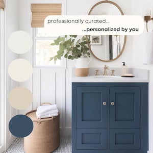 Sea Star Benjamin Moore Paint Palette - Calm Coastal Interior Paint ...