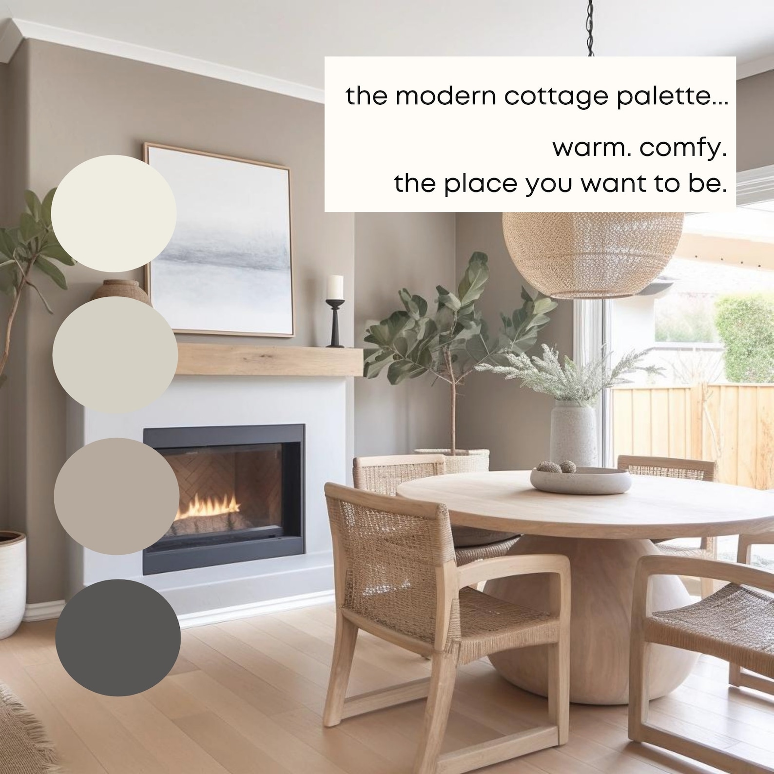 Modern Cottage Sherwin Willams Paint Palette - Modern Neutral Interior ...