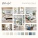 Calm Neutrals Benjamin Moore Paint Palette, Modern Neutral Calm Coastal ...