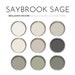 Benjamin Moore Saybrook Sage Paint Palette, Best Selling Neutrals ...