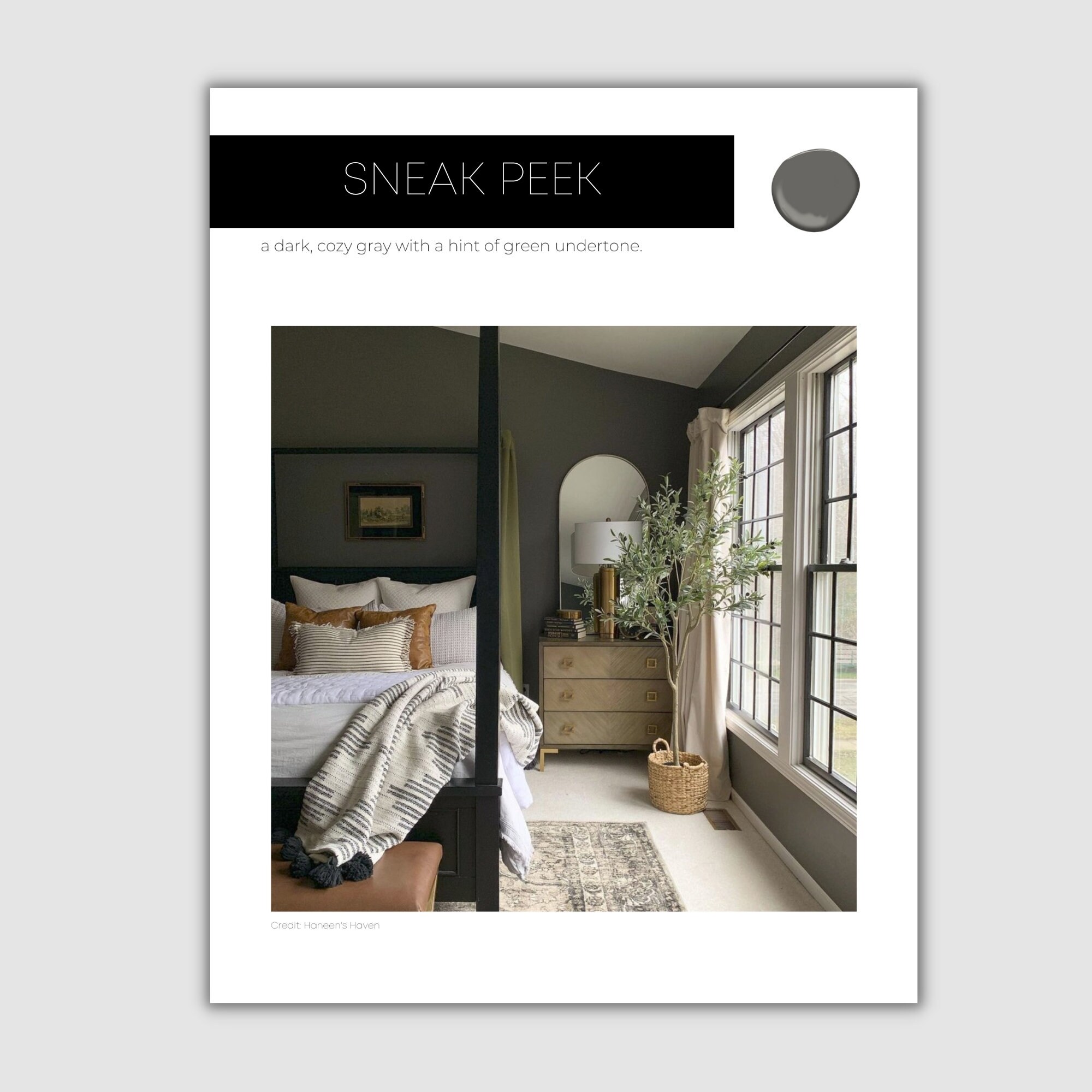 Calm and Peaceful Sherwin Williams Paint Palette Modern - Etsy