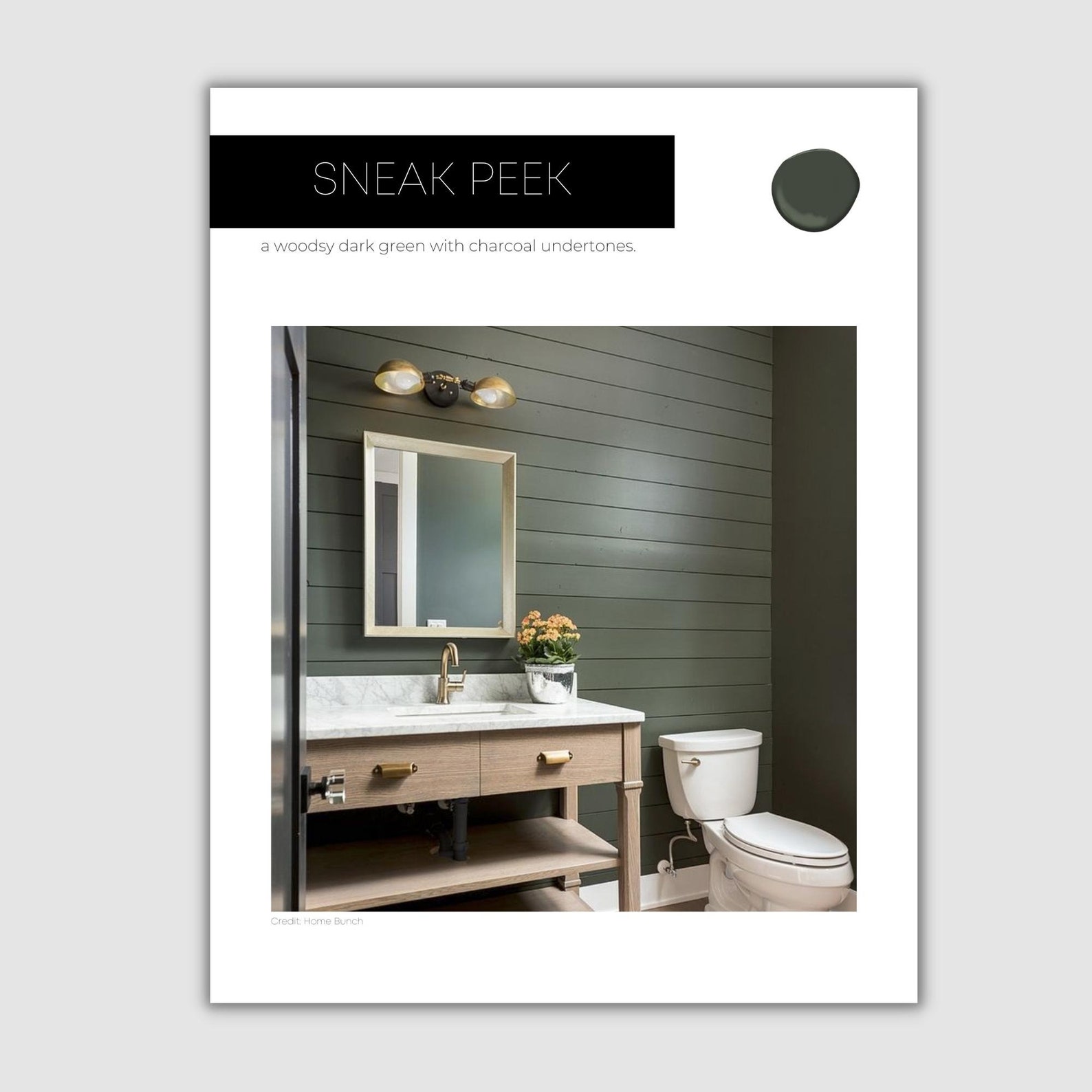 Soft Neutrals Benjamin Moore Paint Palette Modern Neutrals - Etsy