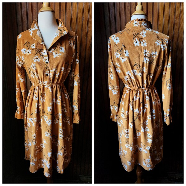 Floral Corduroy - Etsy