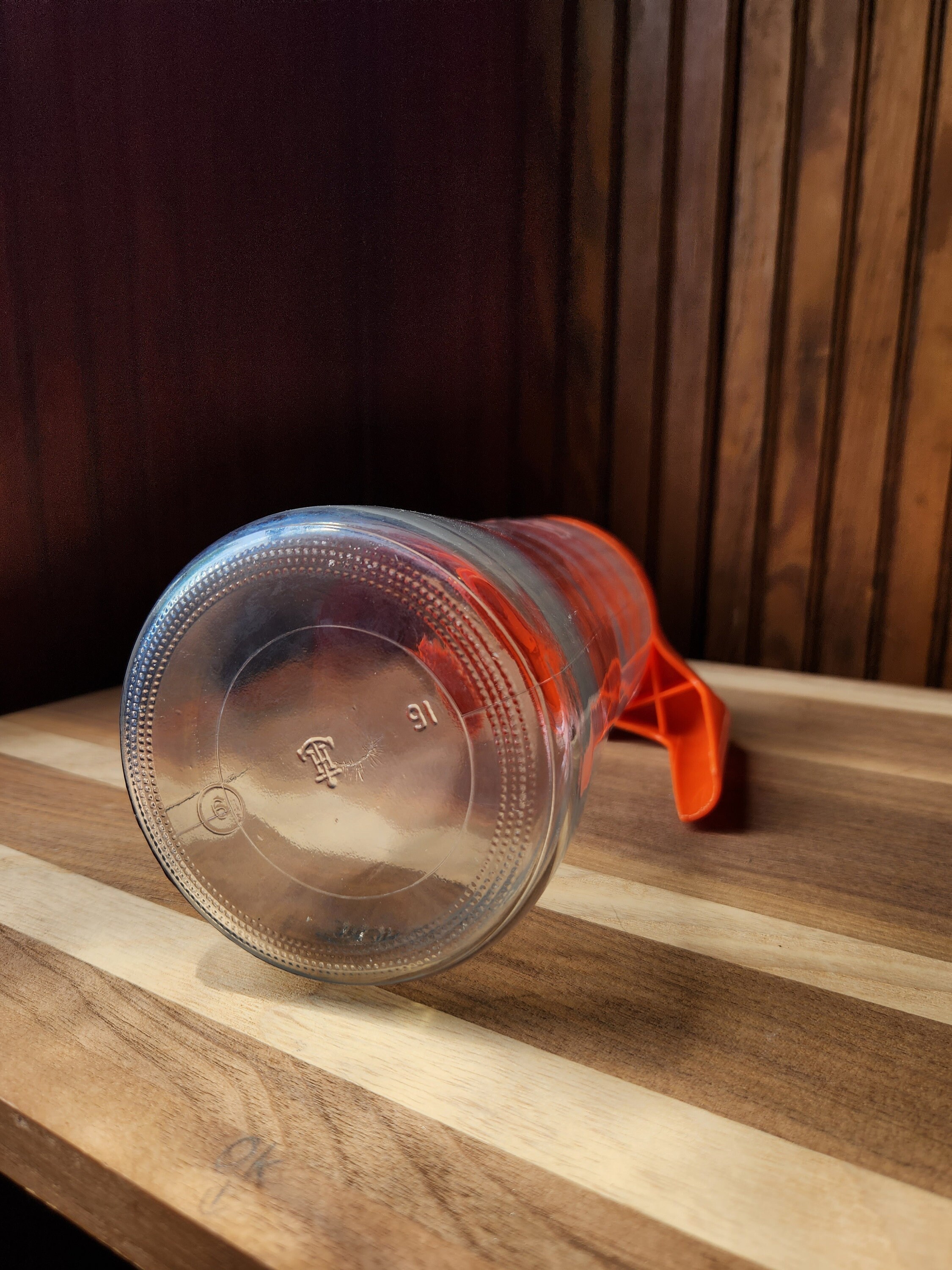 Vintage 1970's TANG Glass Juice Drink Pitcher Carafe Anchor Hocking ...