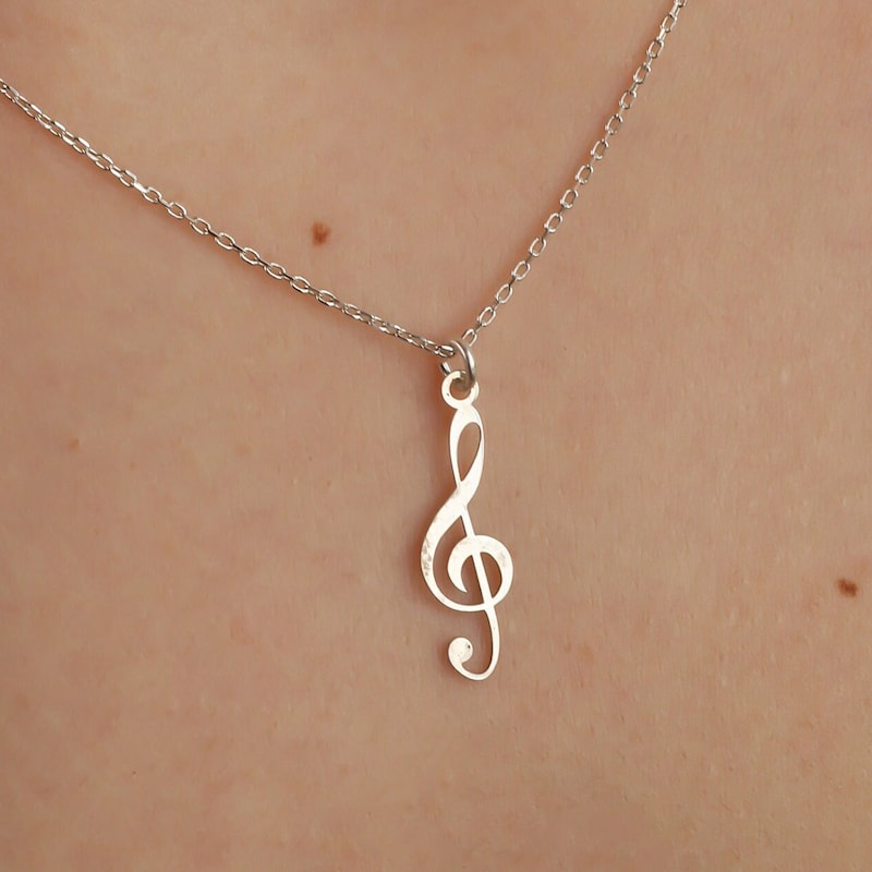 Music Necklace - Etsy UK