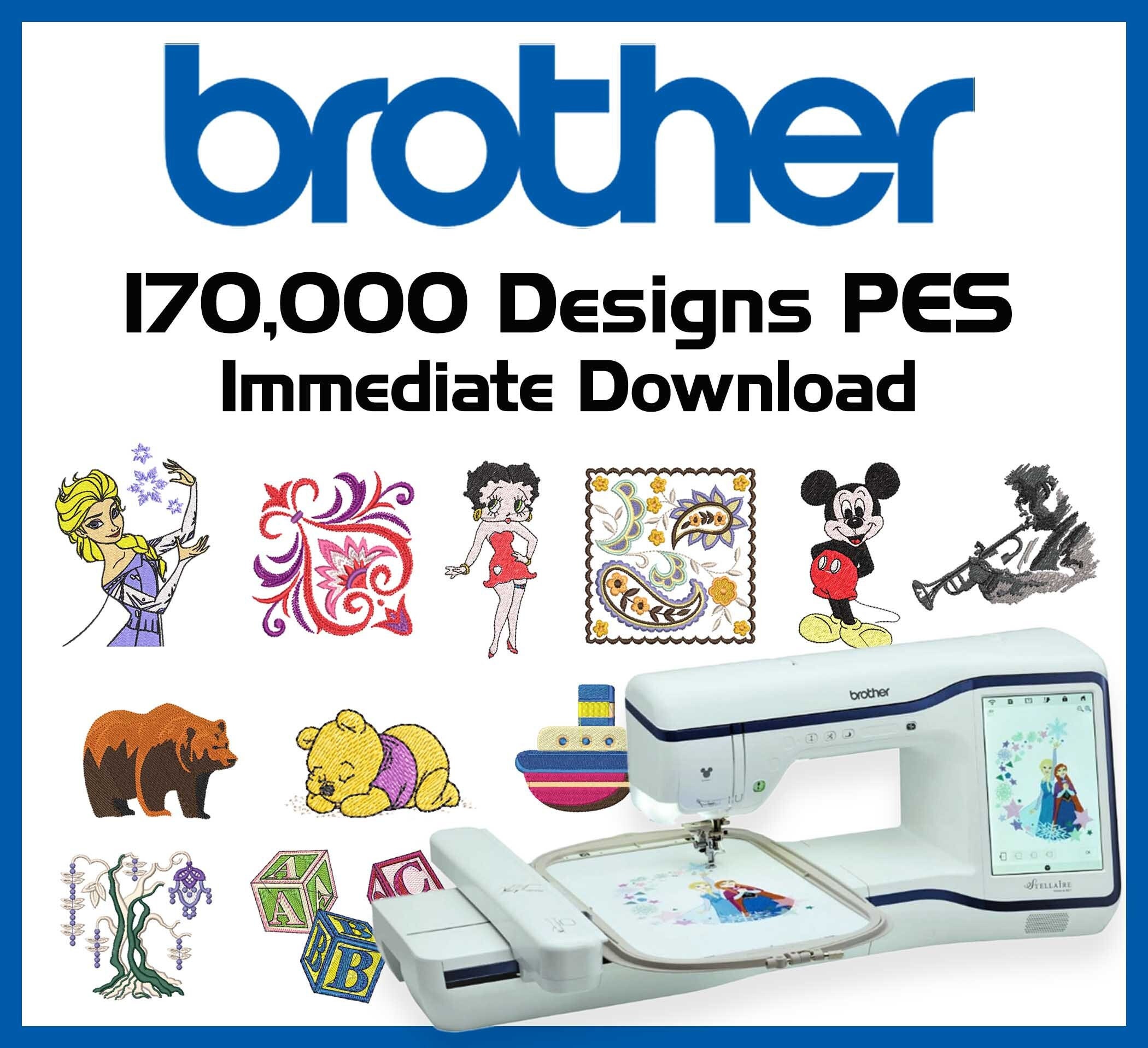 Brother Embroidery Machine Designs