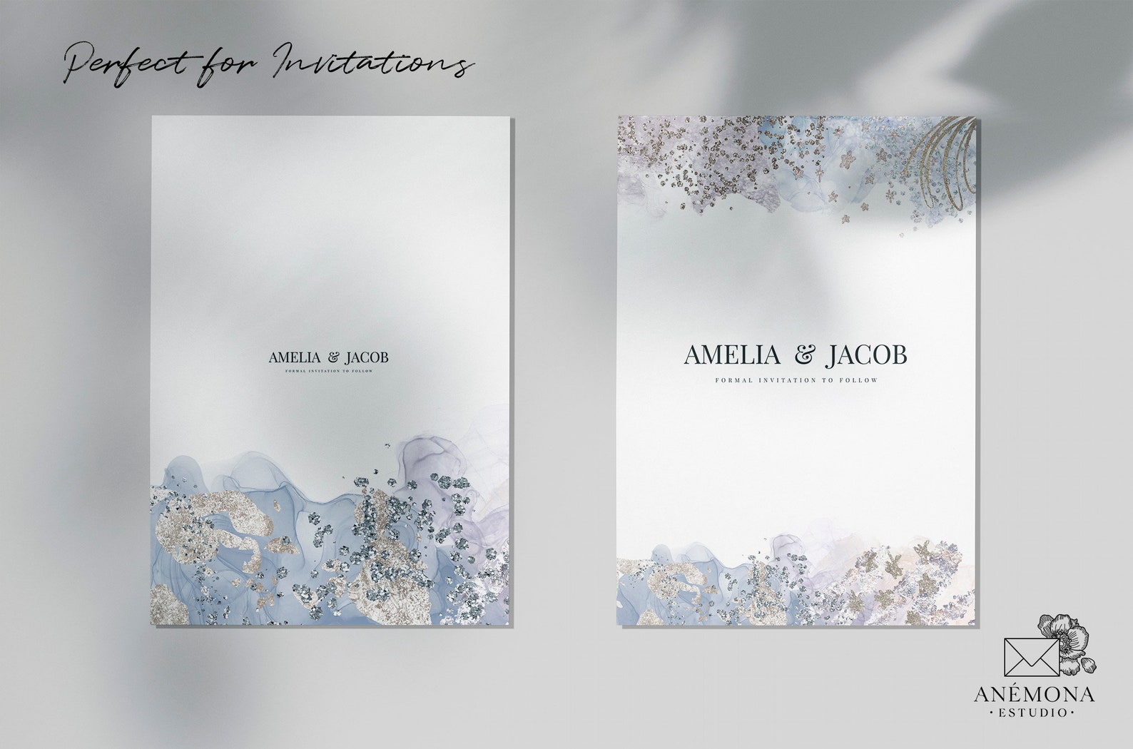 Frosted Winter Border Clipart Glitter Border Winter - Etsy