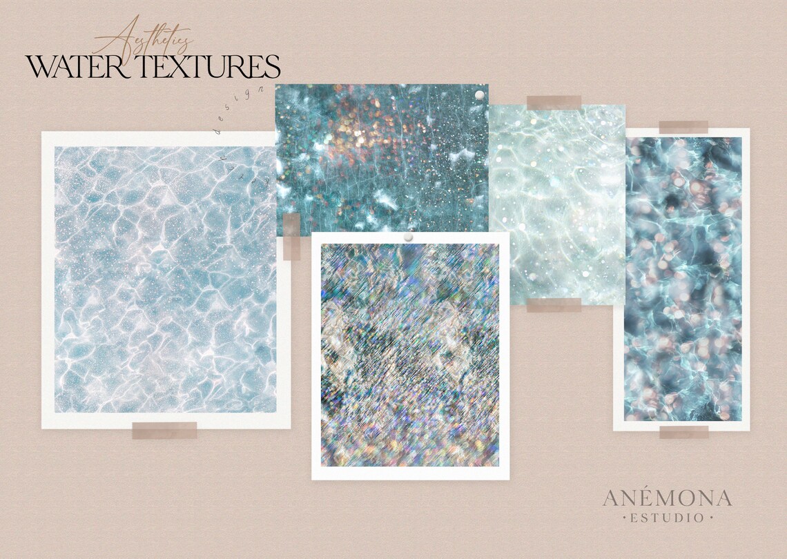 Water Paper Aesthetics Textures Water Background Water - Etsy