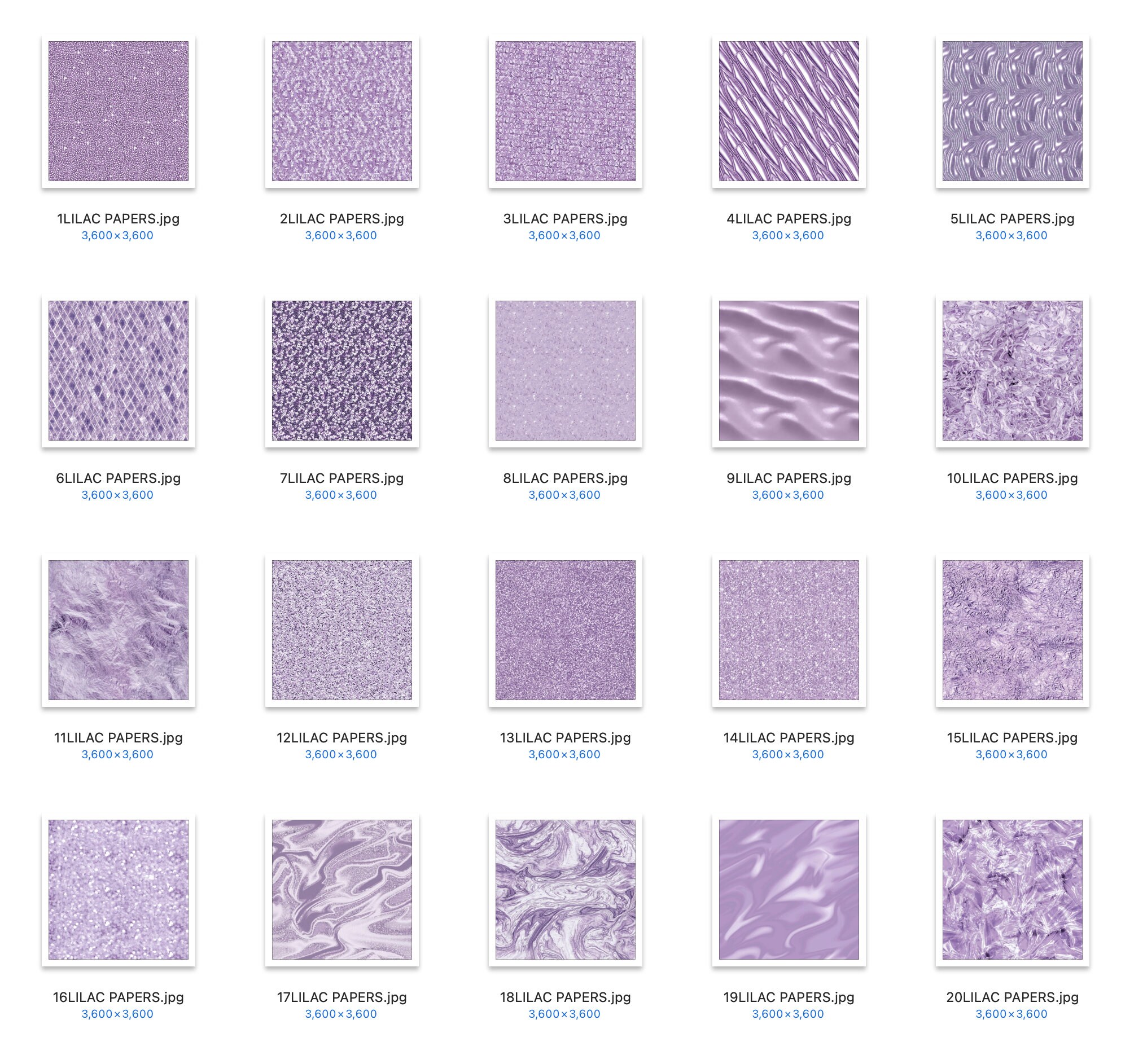Lilac Digital Paper Purple Foil Paper Purple Glitter Paper - Etsy