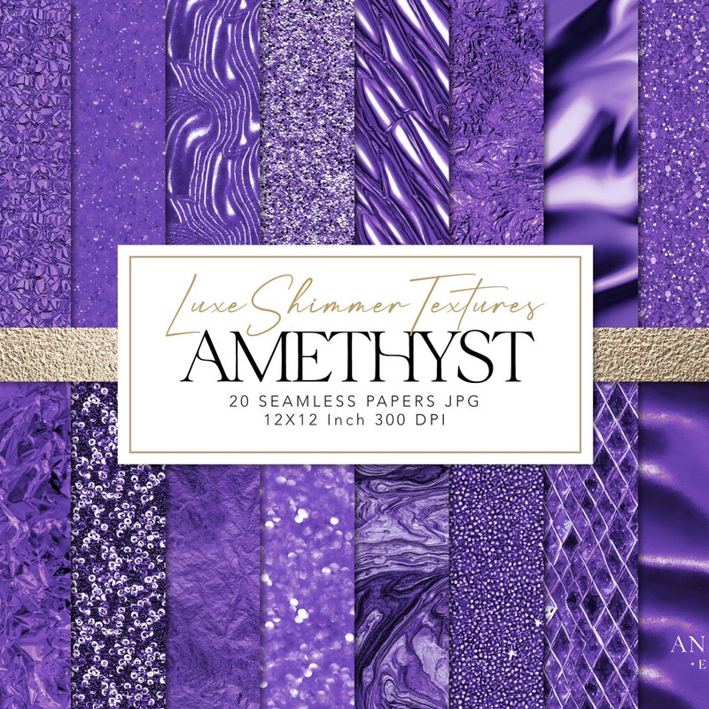 Purple Glitter Paper - Etsy