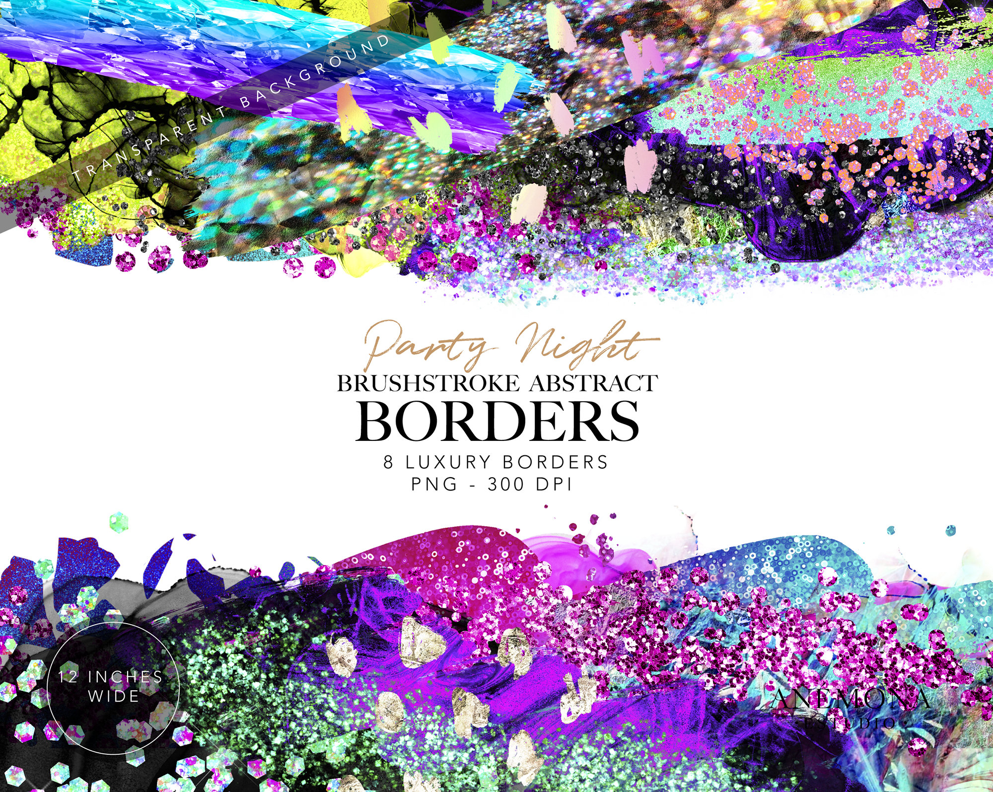 Retro Border Clipart