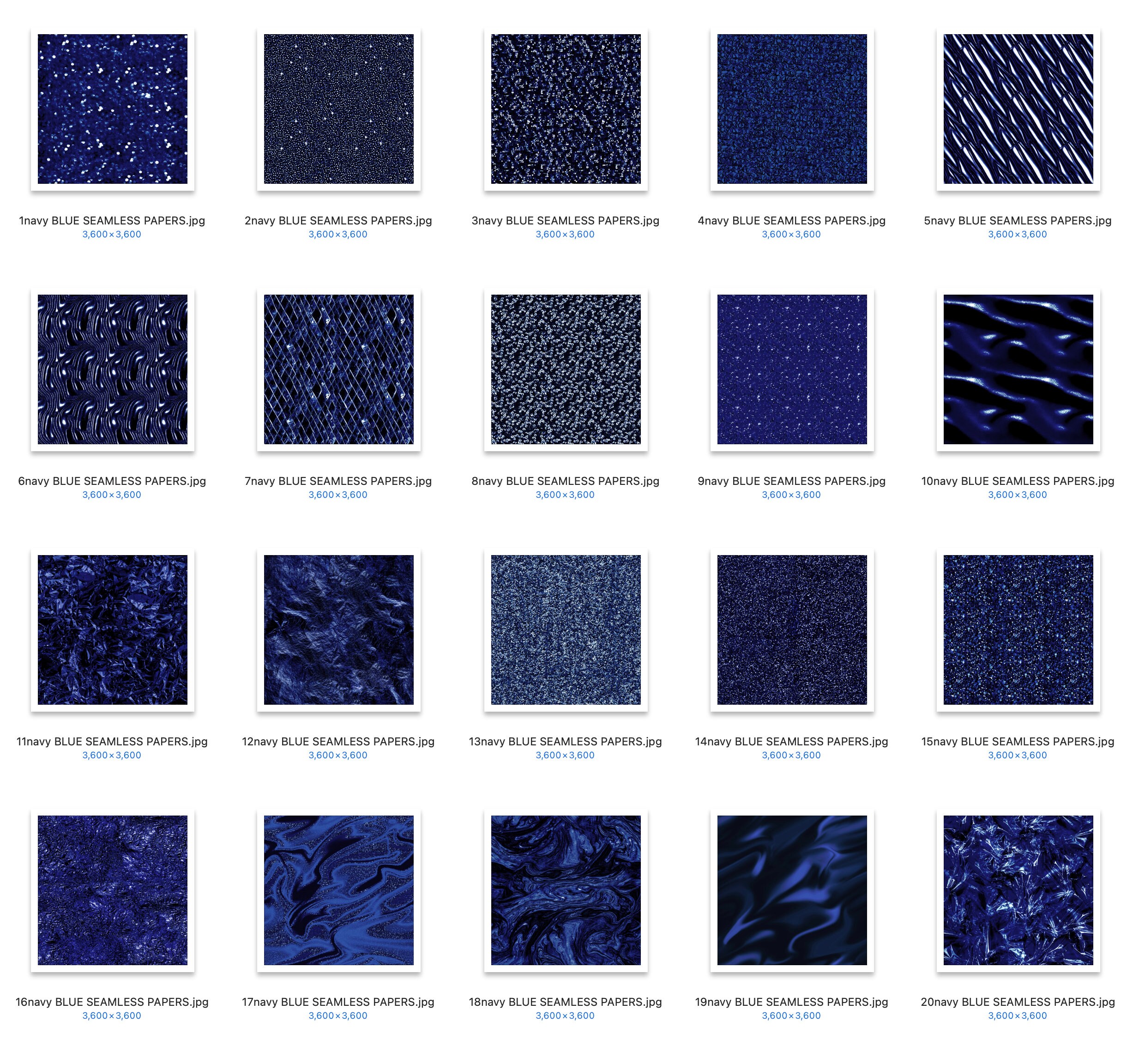 Navy Blue Digital Paper Blue Foil Paper Blue Glitter Paper - Etsy