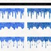Blue Dripping, Blue Drip Borders, Drip Glitter Borders, Blue Drips ...
