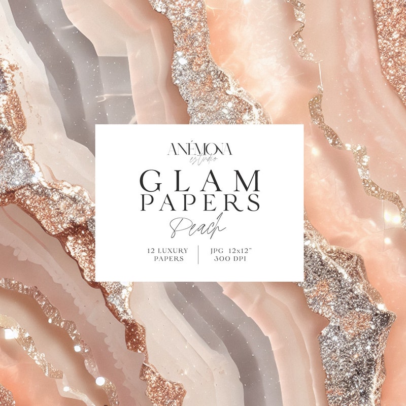 Peach Background - Etsy