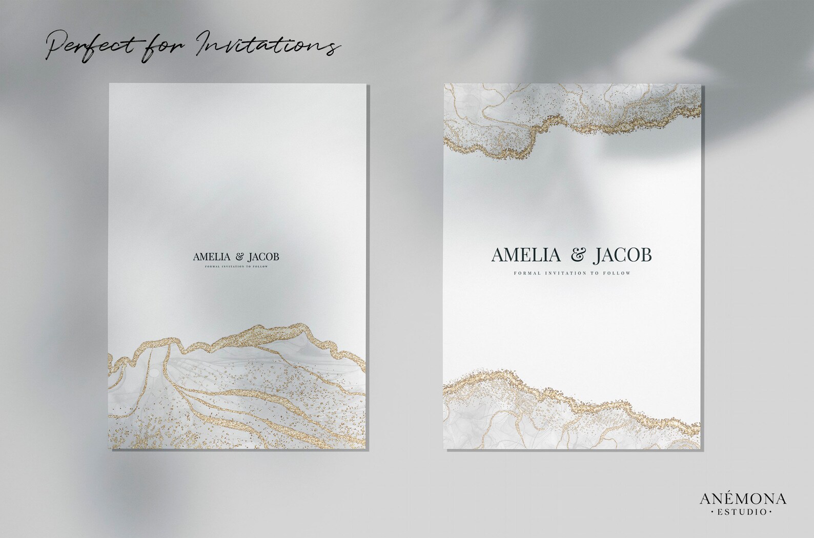 White Agate Borders Clipart Crystal Geode Clipart Gold - Etsy