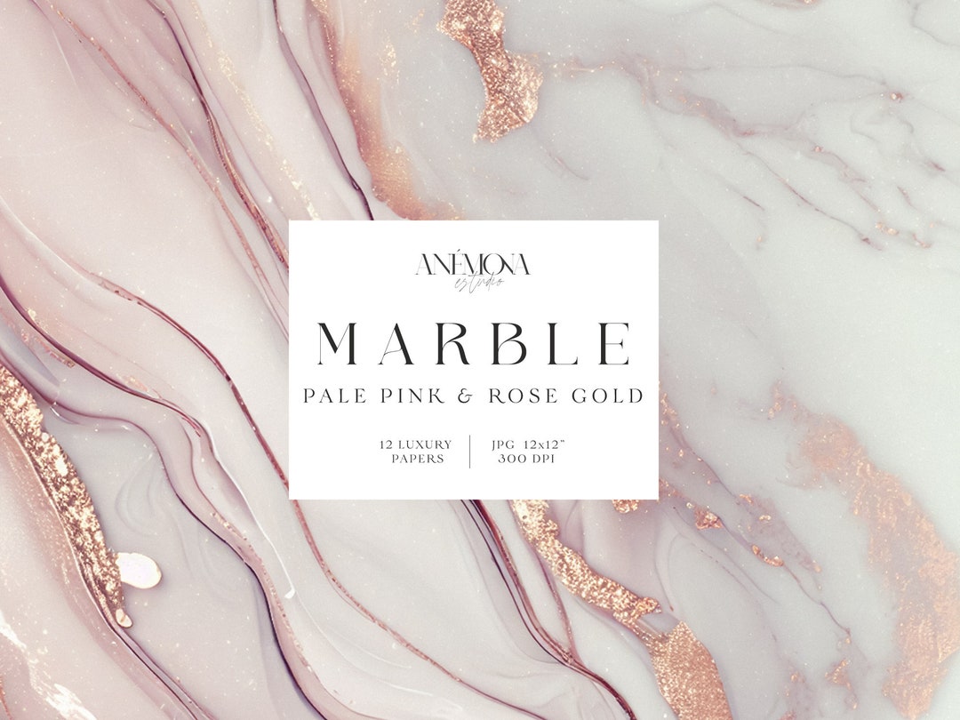 Blush Marble Backgrounds, Pale Pink Marble, Rose Gold Foil Marble Paper ...