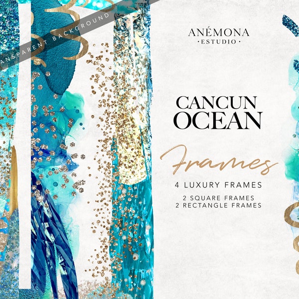 Digital Border Frame - Etsy