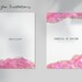 Pink Agate Borders Clipart, Pink Watercolor Geode Clipart - Gold ...