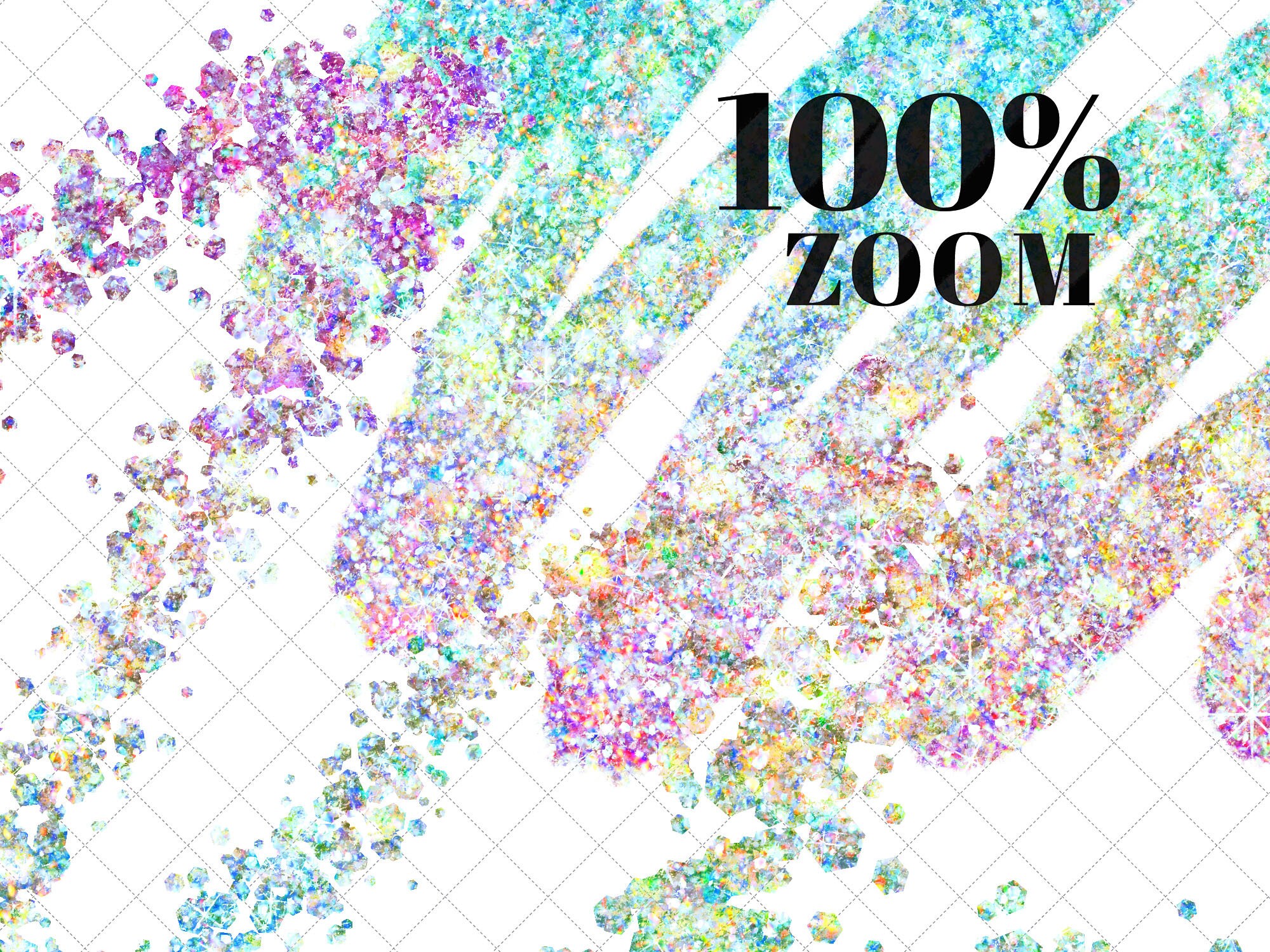 Pastel Rainbow Glitter Confetti Clipart Rainbow Glitter - Etsy